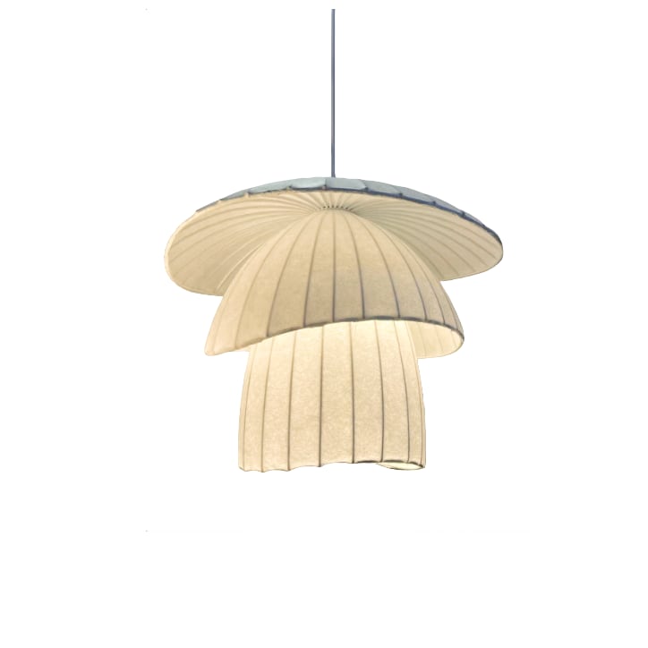 DS40-Postmodern Dancing Skirt Silk Pendant Light – Moku Park
