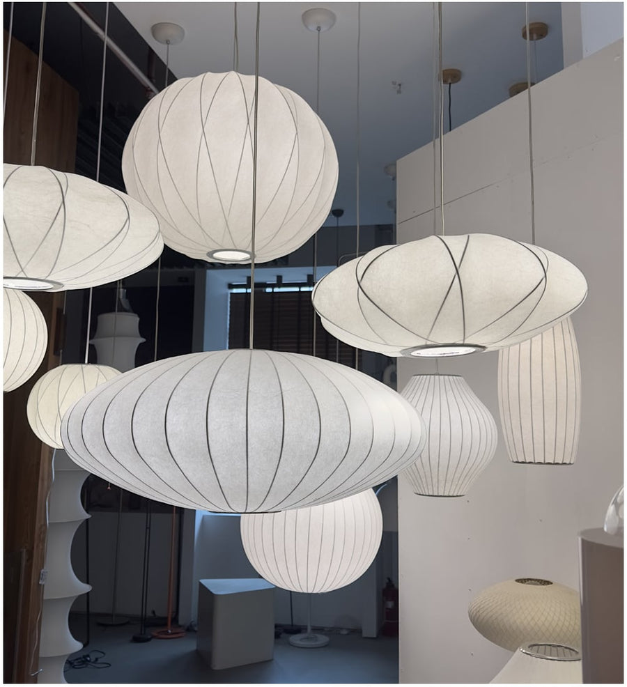 AKARI STYLE | 21AD Silk Pendant Light – Moku Park