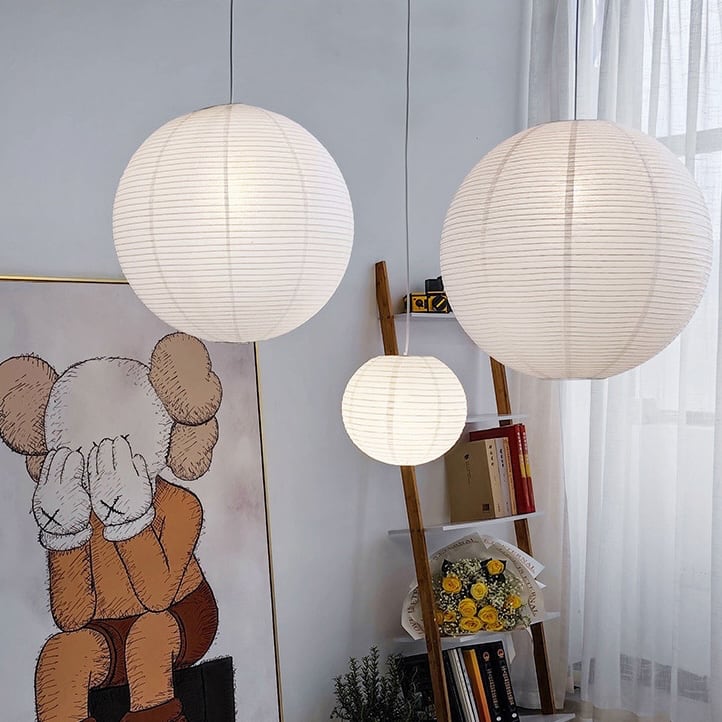 AKARI STYLE | AO Orb Paper Pendant Light – Moku Park