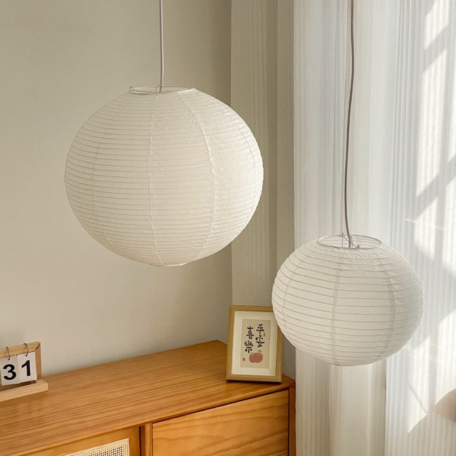 AKARI STYLE | AO Orb Paper Pendant Light – Moku Park