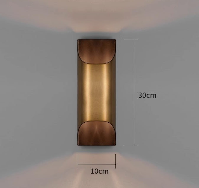 CS100 Square Copper Sconce | Wall / Corridor light – Moku Park