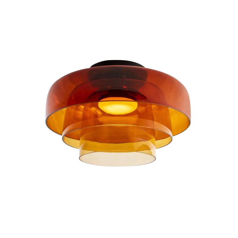 Glass Multi-layer Cake Sconce | Ceiling Light – Moku Park