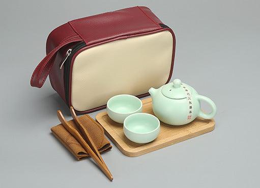 Portable Ceramic Kung Fu Tea Set – Moku Park