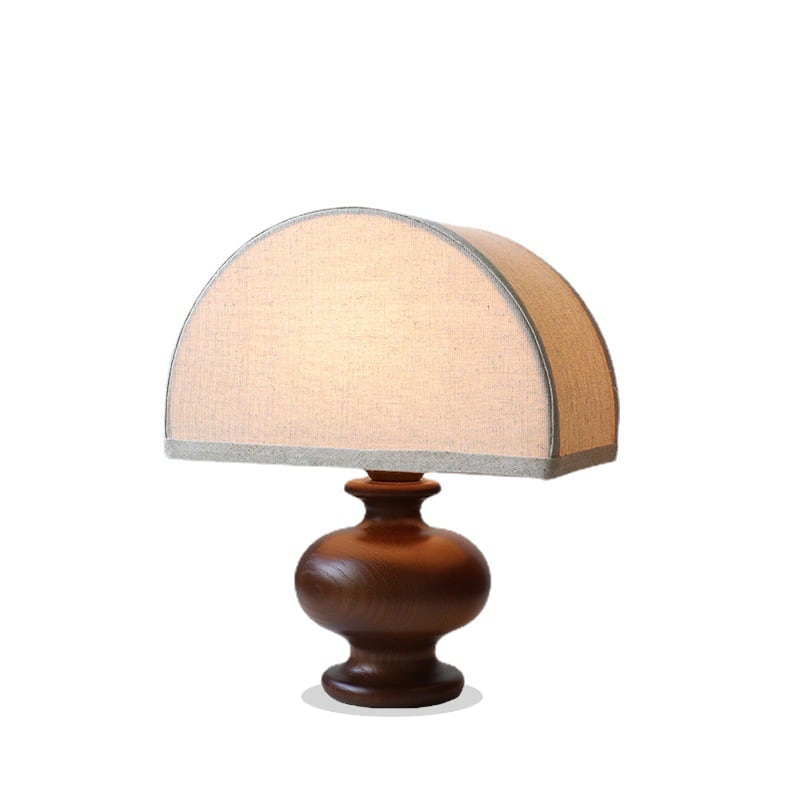 Ayumi - Irving Table Lamp Ash Wood with Linen | Japanese Style Classic ...